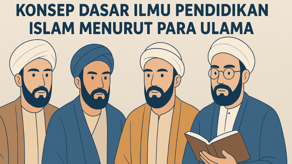 Konsep Dasar Ilmu Pendidikan Islam Menurut Para Ulama