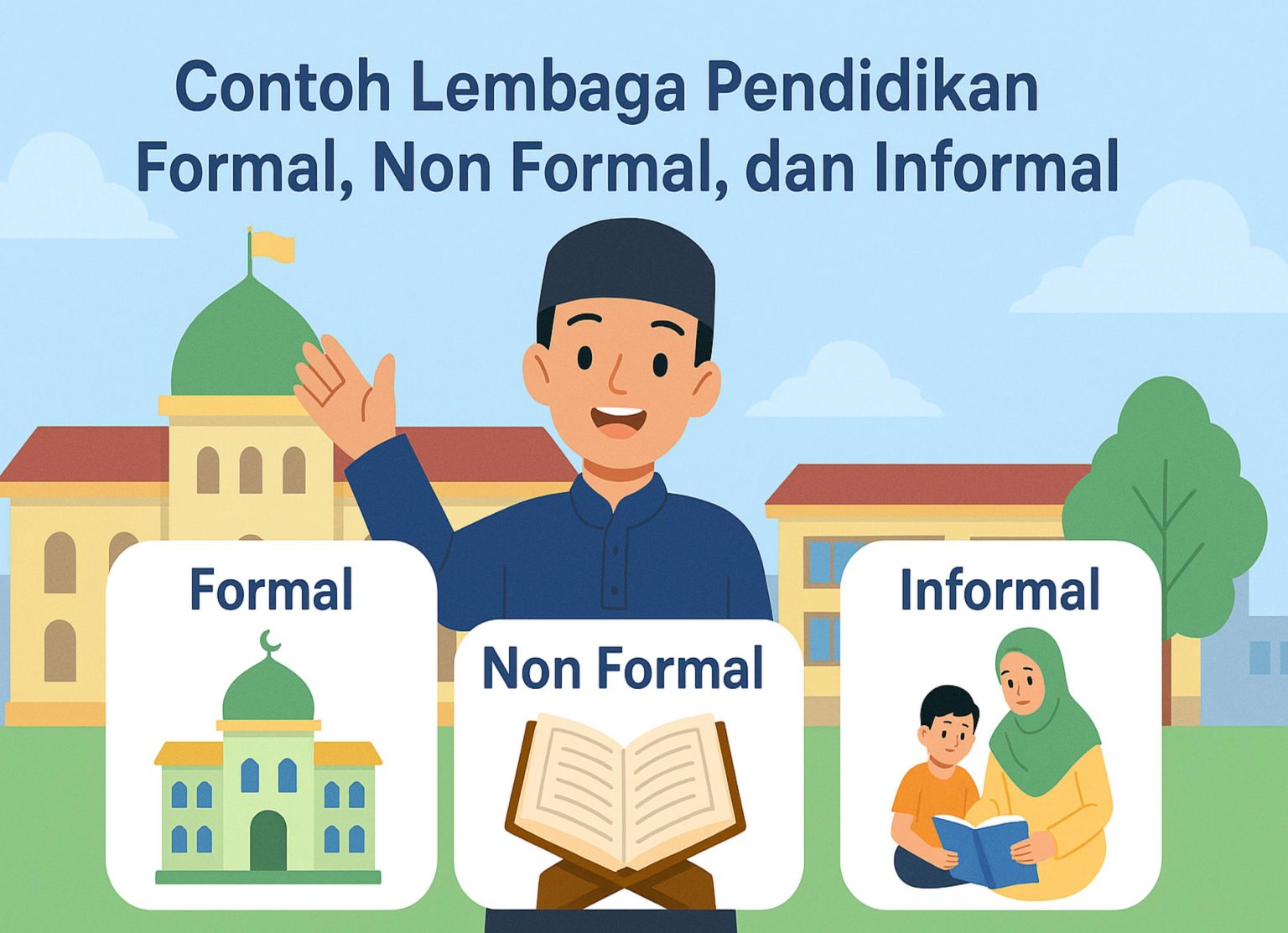 Contoh Lembaga Pendidikan Formal, Non Formal, dan Informal