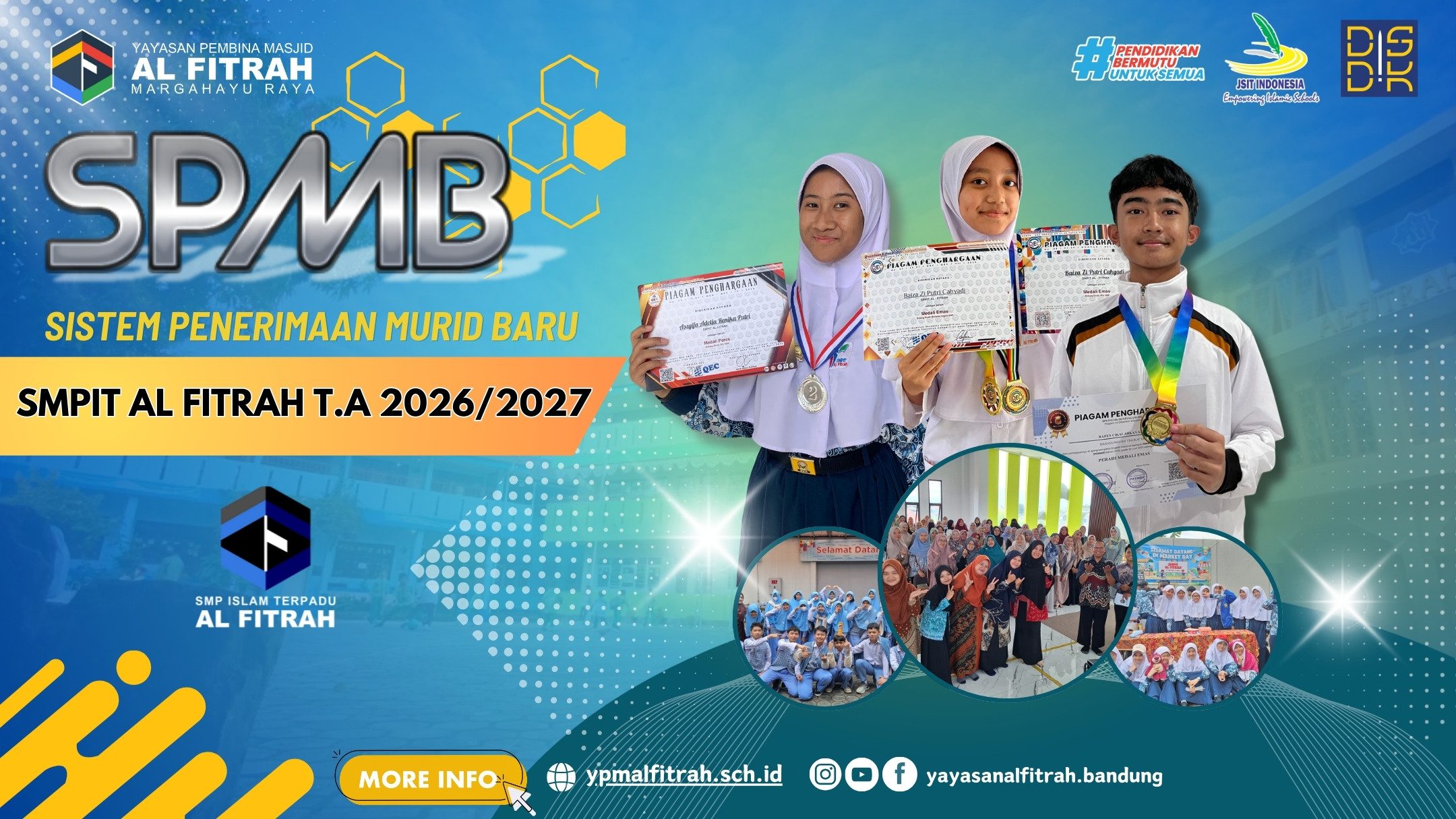 Pendaftaran - SMPIT Al Fitrah - YPM Al Fitrah
